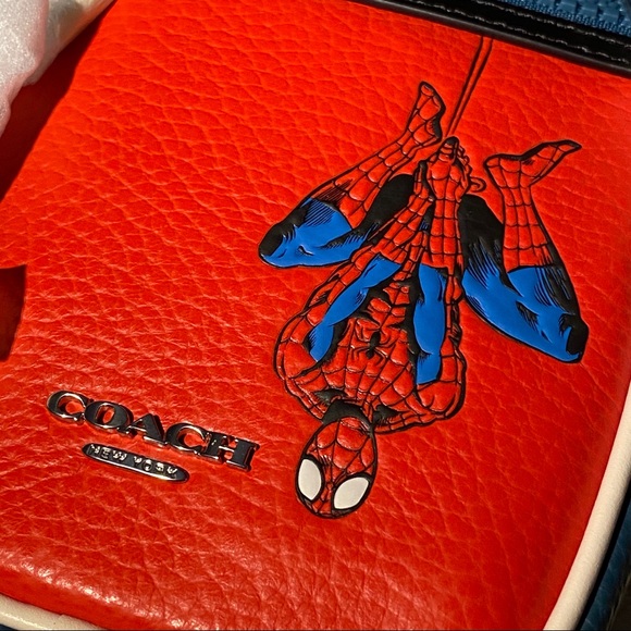 Coach | Bags | Coach Spiderman Crossbody Bag Marvel New | Poshmark